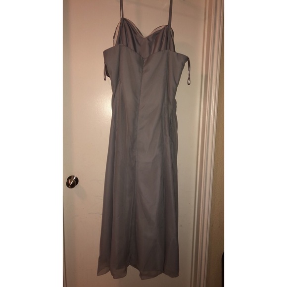 Impressions | Dresses | Impression Bridal Slate Chiffon Bridesmaid ...